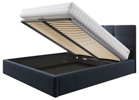 Čalouněná postel s roštem Minti, Rozměr postele: 180x200, Potah: Inari 96