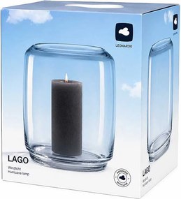 Leonardo skleněná lucerna Lago 24 cm