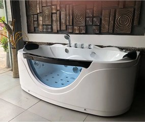 Terra Hydromasážní vířivá vana Parma 924 160x88 s ohřevem vody