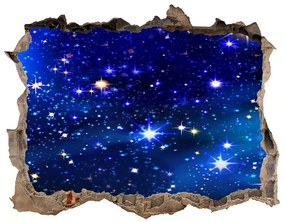 Wallmuralia Foto fotografie díra na zeď Hvězdné nebe 95x64 cm
