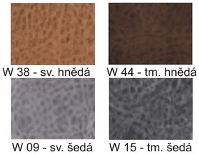 FN Sedací souprava  Agáta 3f+1+1 světle hnědá