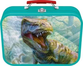 SCHMIDT Puzzle Dinosauři 4v1 v plechovém kufříku / 2x 60 a 2x 100 dílk