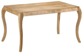 PerfektníDomov Jídelní stůl Cobains - masivní dřevo | 135x75x76 cm