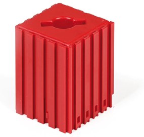 Plastový box pro upínač nástroje typu ABS 50, modul 8x8, 1 dutina, červená