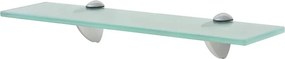 Plovoucí police 2 ks sklo 40 x 20 cm 8 mm 3051519