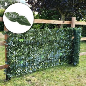 Umělá zahradní zástěna GREENY 300x100 cm zelená