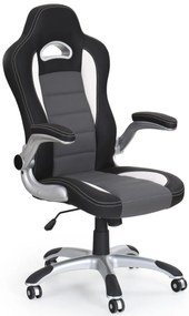 Designová kancelářská a Herní židle Černo - šedá VERON