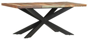 Jídelní stůl 180 x 90 x 76 cm masivní recyklované dřevo 285966