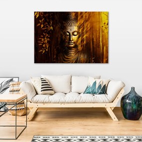 Gario Obraz na plátně Skrytý zlatý Budha Rozměry: 60 x 40 cm