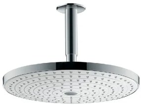 Hansgrohe Raindance Select S - Hlavová sprcha 300, 2 proudy, sprchové rameno 100 mm, bílá/chrom 27337400