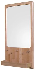 Zrcadlo Domino Materiál: Buk cink, Povrchová úprava: Moření