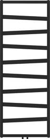 Mexen, Mexen Zoom dekorativní koupelnový radiátor 1430 x 530 mm, 477 W, černý - W130-1430-530-00-70