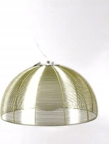 Závěsná lampa Aluminiová Zlatý Lesk, průměr 50 cm