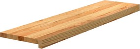 Nášlapy na schody 8 ks světle hnědé 100x30x2 cm masivní dub 3282974
