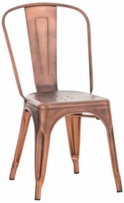 Zahradní židle Lynden - kov | měděná