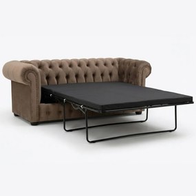 GRAND Pohovka LUXURY, dvojsedák Barva: VELVET 06, Rozkládání do lůžka: Ne