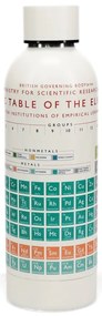 Krémová cestovní nerezová lahev 500 ml Periodic Table – Rex London
