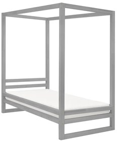Benlemi Jednolůžková postel BALDEE Zvolte barvu: Tmavě šedá, Rozměr: 120 x 200 cm