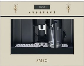 Smeg Vestavný automatický kávovar Coloniale, CMS8451, 45 cm, krémová CMS8451P