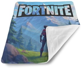 Sablio Deka pro miminko FORTNITE Horská krajina - 80x100 cm