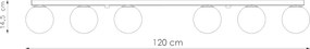 Sollux Lighting Stropní svítidlo YOLI 6 bílé