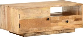 vidaXL Konferenční stolek 90 x 50 x 35 cm masivní mangovníkové dřevo [320467]