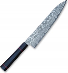 Japonský nůž Gyuto/Chef 210 mm Kanetsune Damascus Namishibuki series