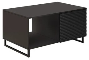 Konferenční stolek Kotoni 100, Barva: Černý grafit/Černá