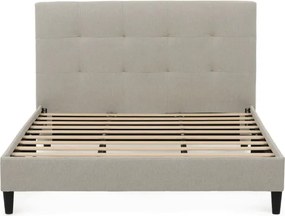 Manželská postel béžová 180x200 cm BED-M180 CRM2