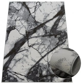 Vopi | Kusový koberec Lotus 9302 grey - 80 x 150 cm