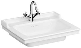 Umyvadlo VitrA Ricordi 65x53 cm otvor pro baterii uprostřed 7801-003-0001