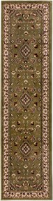 Flair Rugs, Běhoun Sincerity Royale Sherborne Green, 66x300, zelená, chodba / předsíň