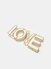 Sinsay - Stojací dekorace ve tvaru nápisu LOVE - zlatá
