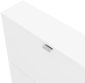 Botník Modulo - 85 x 70 x 16,5 cm | bílý