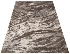Moderní kusový koberec Panamero 13 Hnědý Rozměr: 80x150 cm