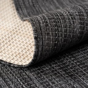 Černý kulatý vnitřní a venkovní koberec ø 120 cm Mira 1450 – Ayyildiz Carpets