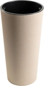 PLASTOVÝ KVĚTINÁČ URBANIKA ECO 57X29,5 CM LATTE