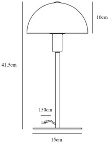 Nordlux - Stolní lampa ELLEN 1xE14/40W/230V