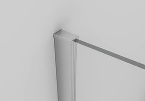 Cerano Onyx, sprchová zástěna Walk-in 80x200 cm, 8 mm čiré sklo, chromový profil, CER-CER-DY101-80-200