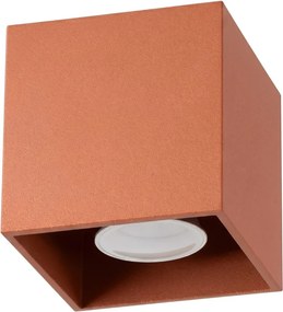Sollux Lighting Stropní svítidlo QUAD 1 okrově červené