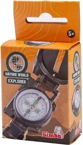Simba Nature World Explorer / Kompas / Kovové pouzdro s krytem / Průmě