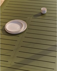 Kovový zahradní jídelní stůl 100x205 cm Brela – Kave Home