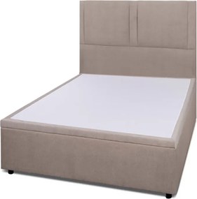Postel Fro Sol 120x200 s roštem, úložným prostorem Mono 233, béž