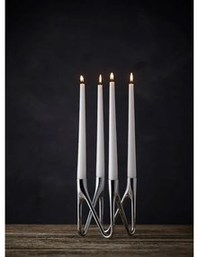 Morsø Svícen ROOTS Chrome (na 4 svíčky)