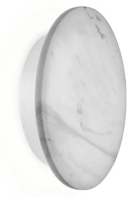 Designové nástěnné svítidlo Miles Round  Designové nástěnné svítidlo Miles Round Dekor: Mramor bílý, Průměr: 190 mm, Teplota chromatičnosti: 3000…