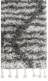 Kusový koberec shaggy Atika šedý 120x170cm