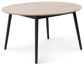 Kulatý rozkládací jídelní stůl s deskou v dubovém dekoru a přídavnou deskou ø 135 cm Meza – Hammel Furniture
