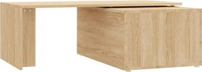 vidaXL Konferenční stolek 150x50x35 cm kompozitní dřevo [801340] Barva: kouřový dub