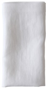 TULULUM Lněná utěrka - bílá, 44 x 66 cm