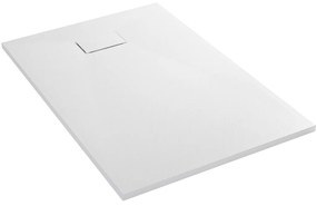 CERANO - Sprchová vanička obdélníková Gusto - bílá matná - 100x70 cm